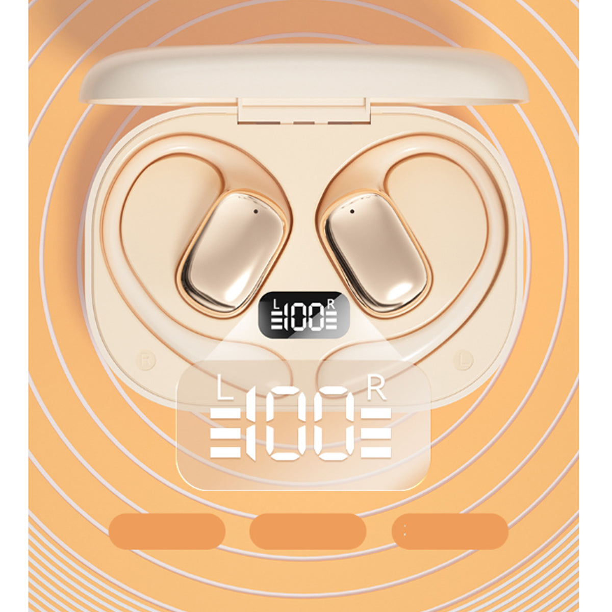 Open Sound Over The Ears Bluetooth Earbuds – Smartech Gadgets